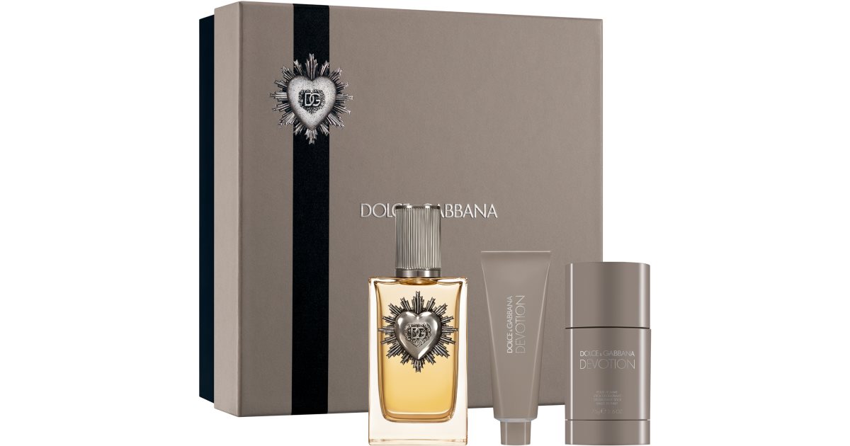 Dolce & Gabbana Devotion For Men EDP Trio Set Caixa de Presente para ...